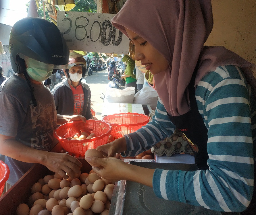 Disdagperin Pati: Kenaikan Harga Telur Hal Lumrah - Joglo Jateng