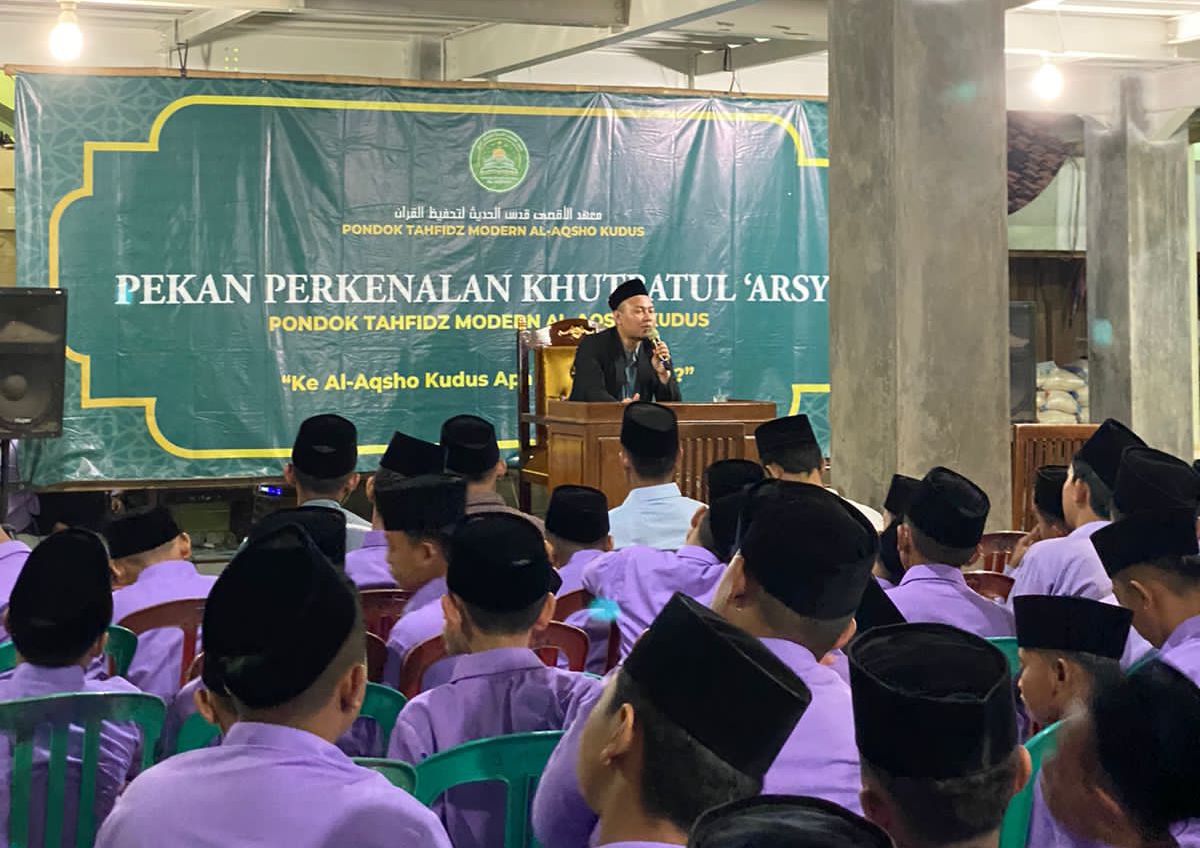 Ponpes Tahfidz Modern Al-Aqsho Kudus Kenalkan Santri Kegiatan Pesantren ...