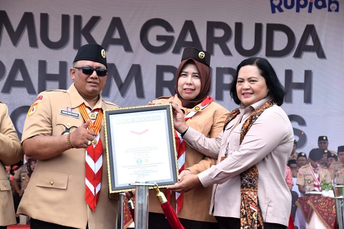 Pramuka Garuda Banyumas Catatkan Rekor MURI - Joglo Jateng
